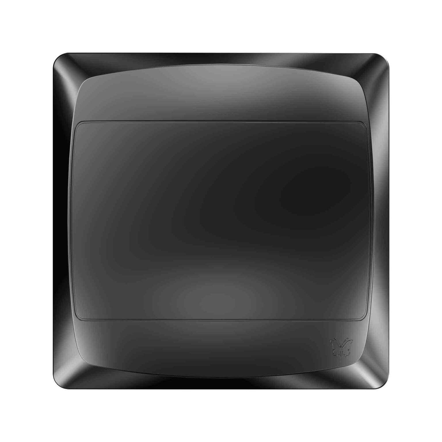 BLANK COVER PLATE 4X4 BLACK – Megatech Electrical Supplies