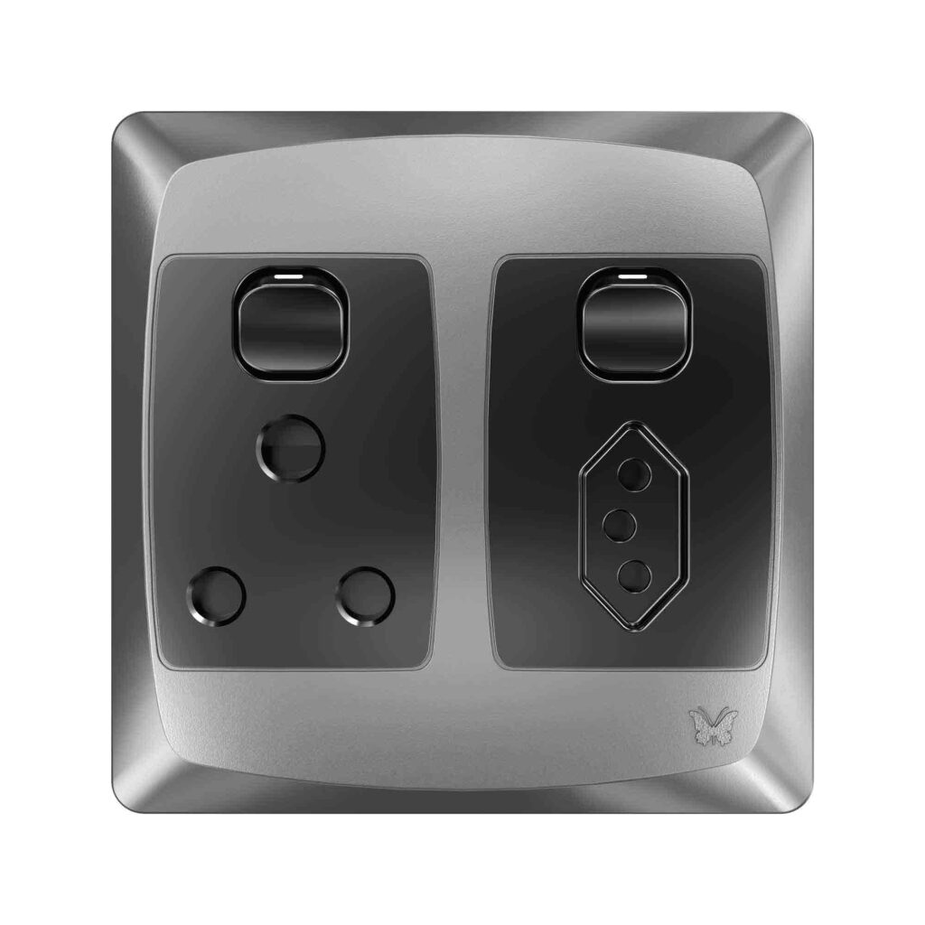 SINGLE + EURO S/SOCKET 4X4 SG – Megatech Electrical Supplies