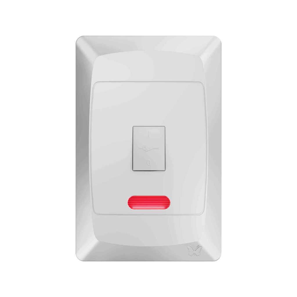 ISOLATOR 32A 2POLE 2X4 WHITE – Megatech Electrical Supplies